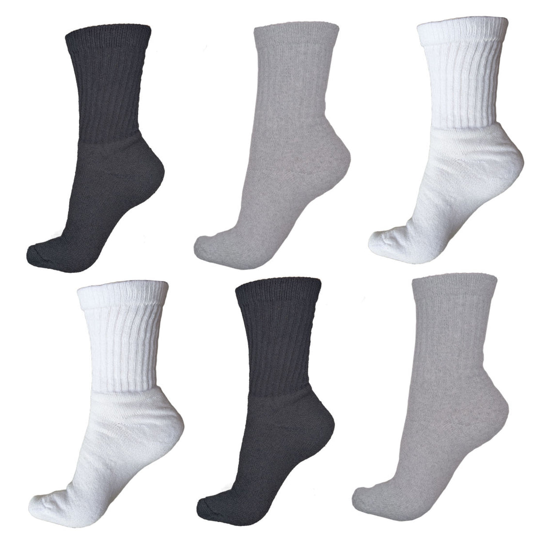 USA Made Slouchy Cotton Crew Socks – threddies