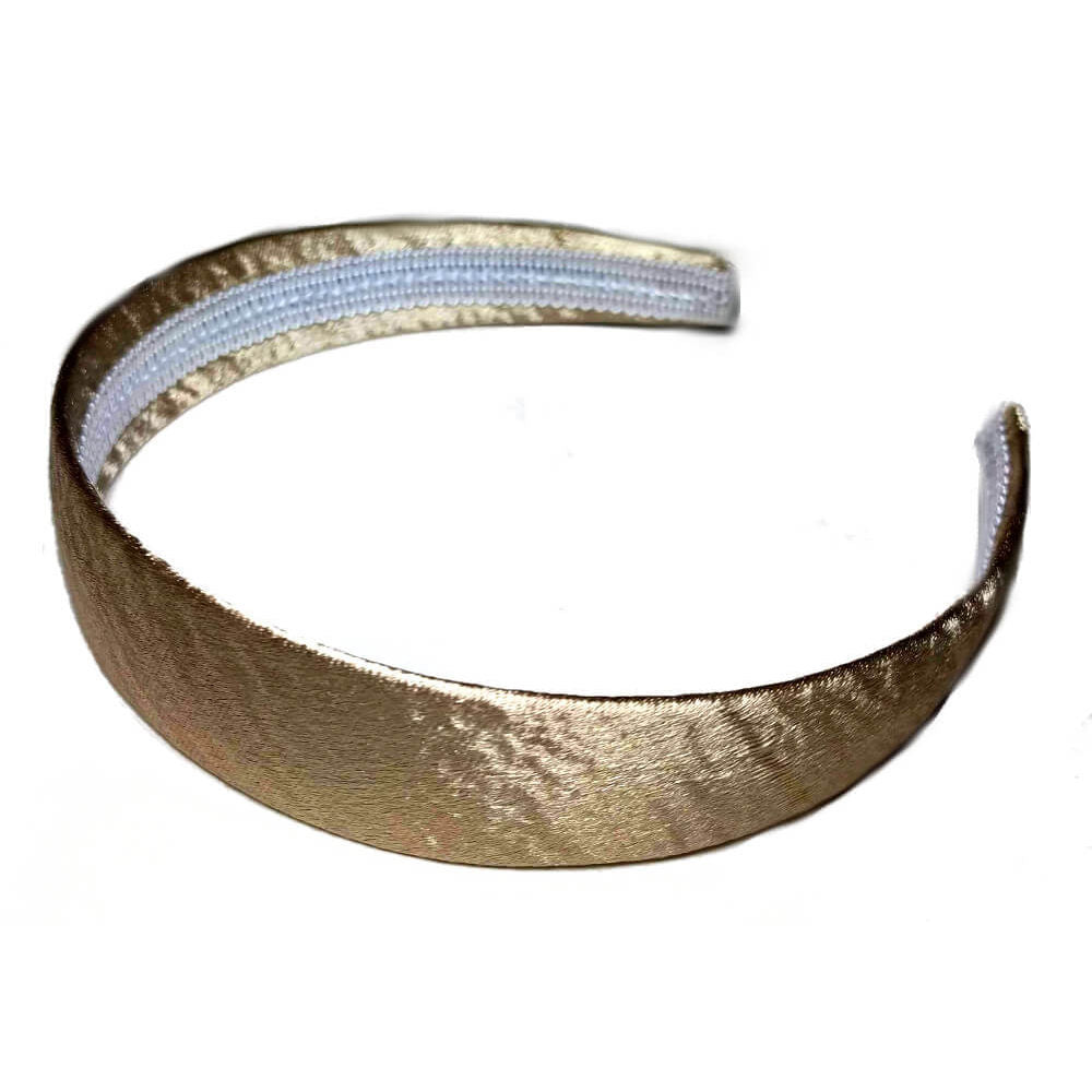 1 inch Wide Bulk Satin Headbands by the piece or wholesale pack – threddies